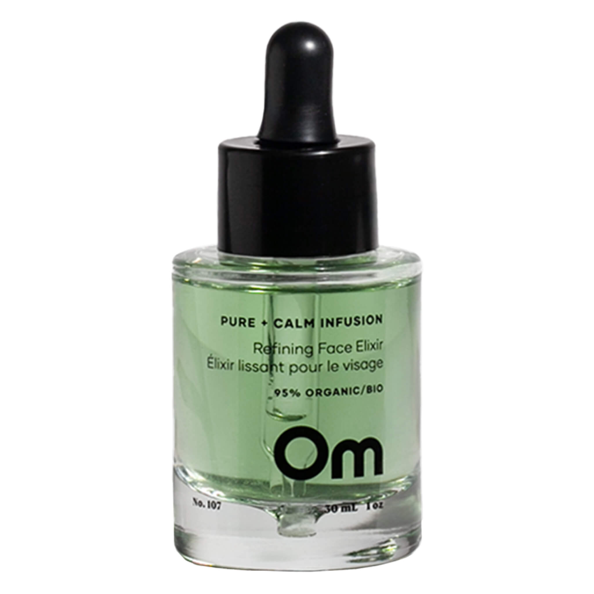 Optimum Health & Kolya | OM Organics - Pure + Calm Infusion Refining Face Elixir