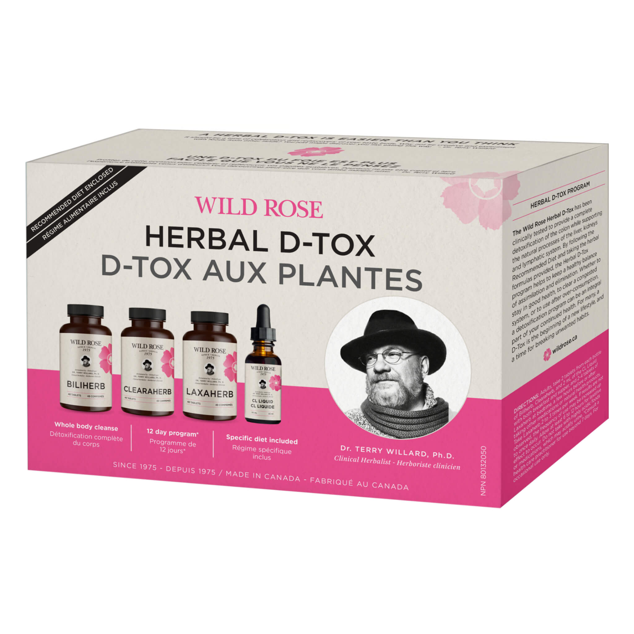 Optimum Health & Kolya | Wild Rose - Herbal D-Tox Program