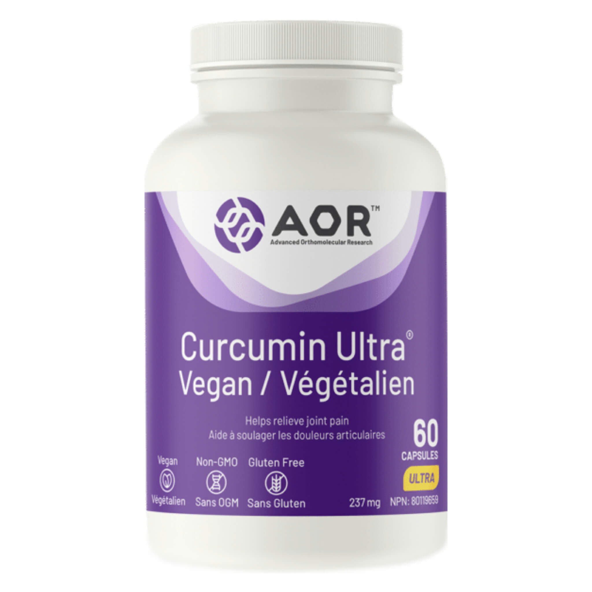 Optimum Health | AOR Curcumin Ultra Vegan