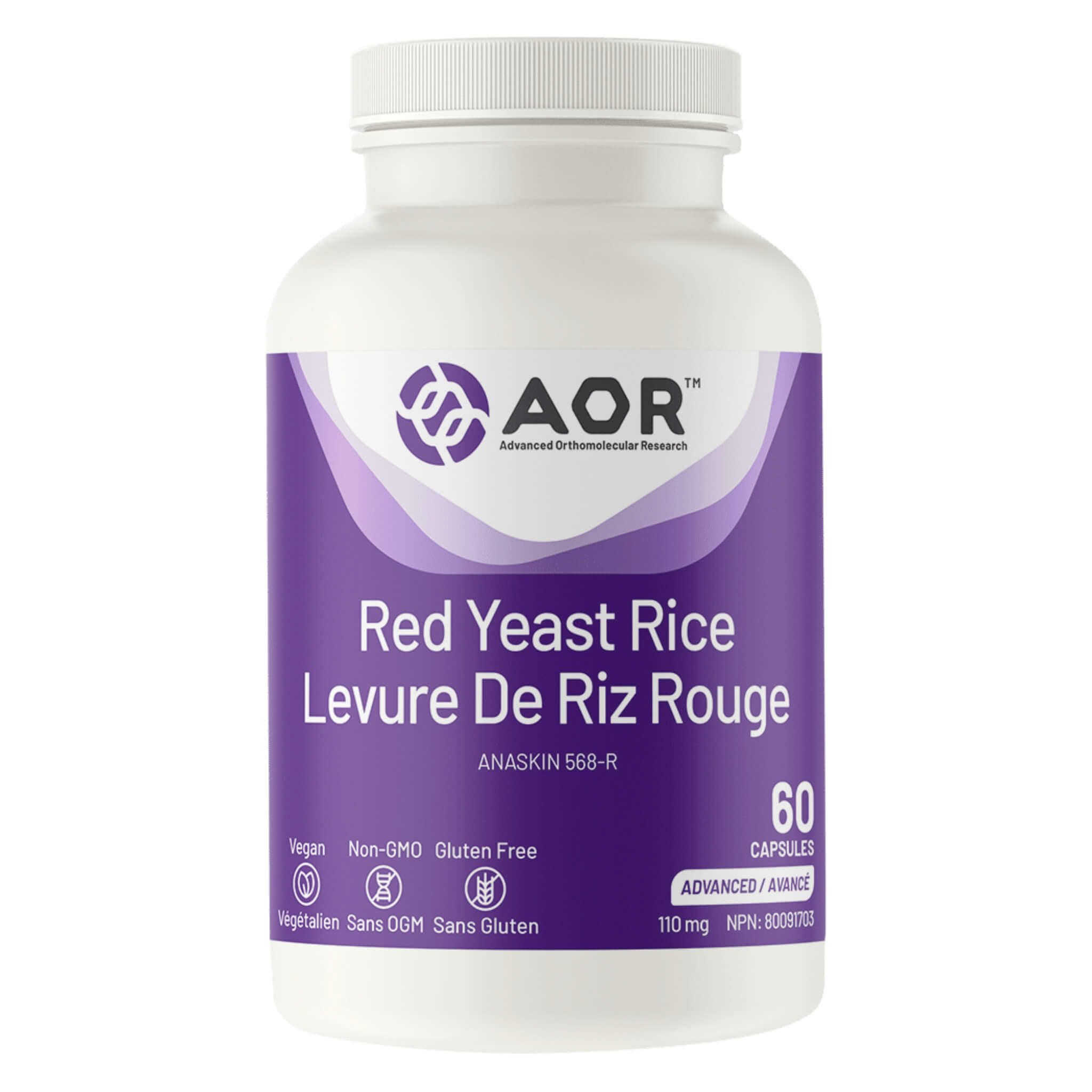 Optimum Health & Kolya | AOR Red Yeast Rice