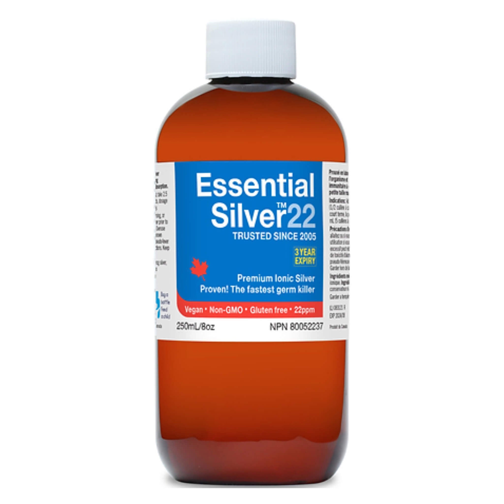 Optimum Health | Essential Silver - Colloidal Silver 22ppm