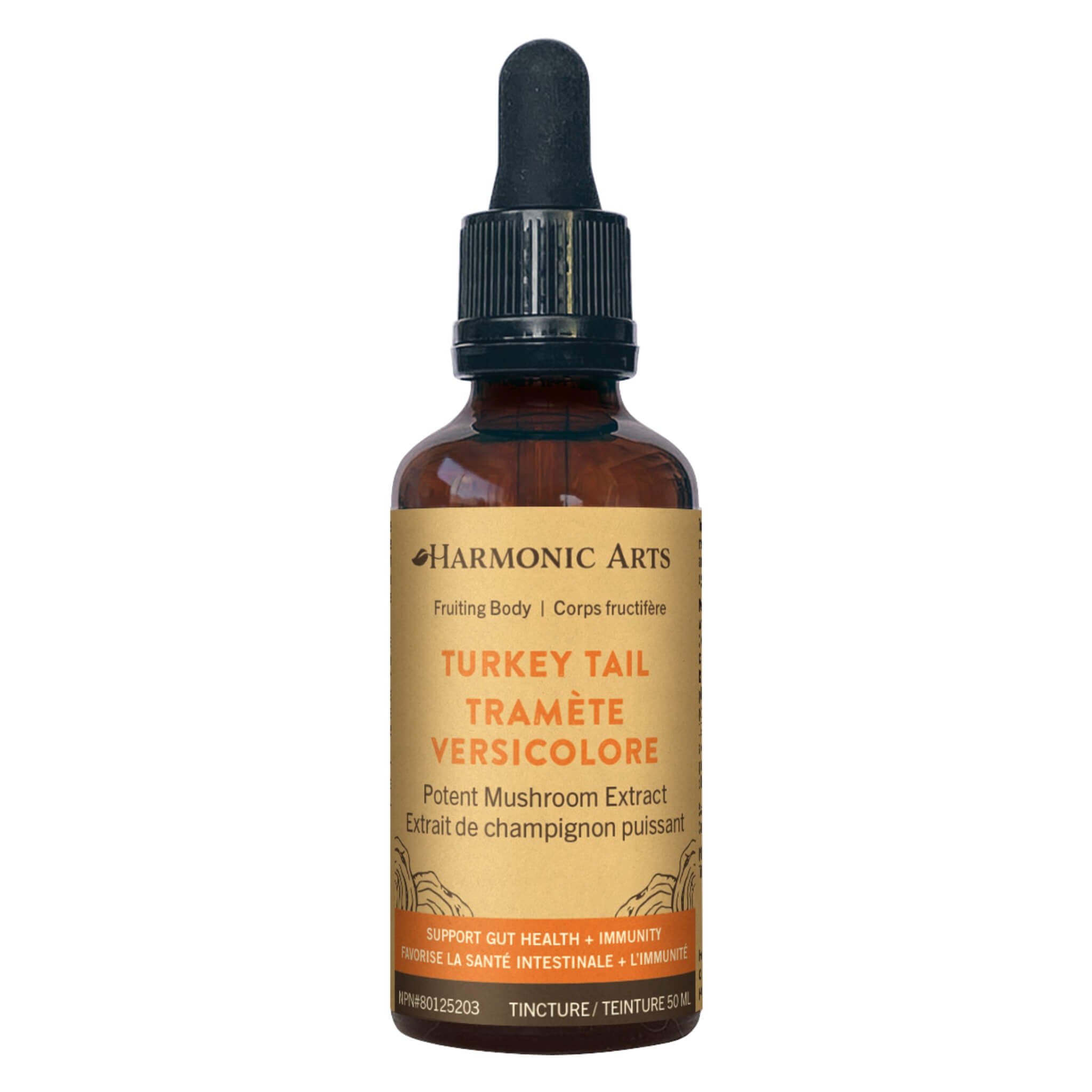 Optimum Health | Harmonic Arts Turkey Tail Mushroom Tincture