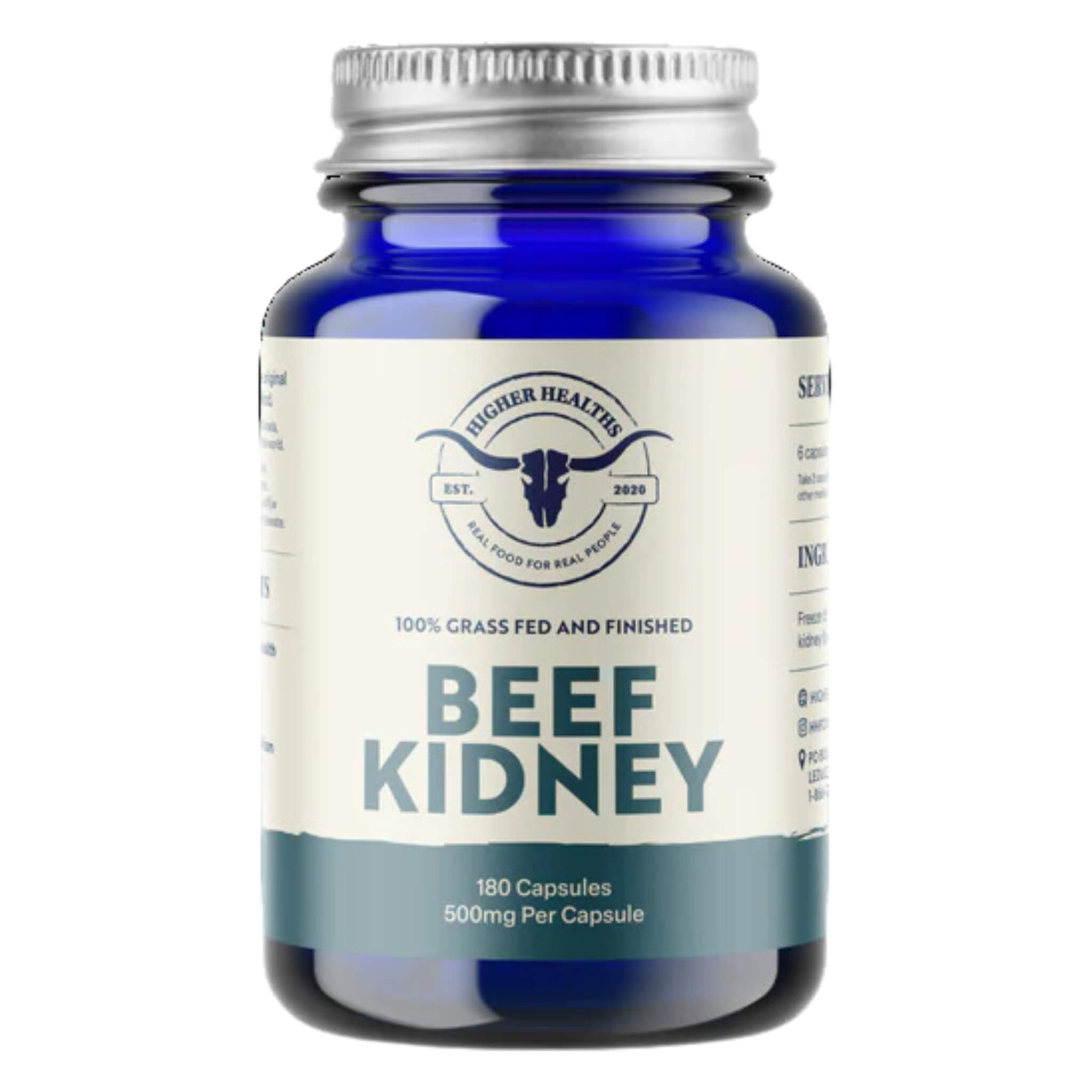 Optimum Health | Beef Kidney - 100% Grass-Fed, Grass-Finished
