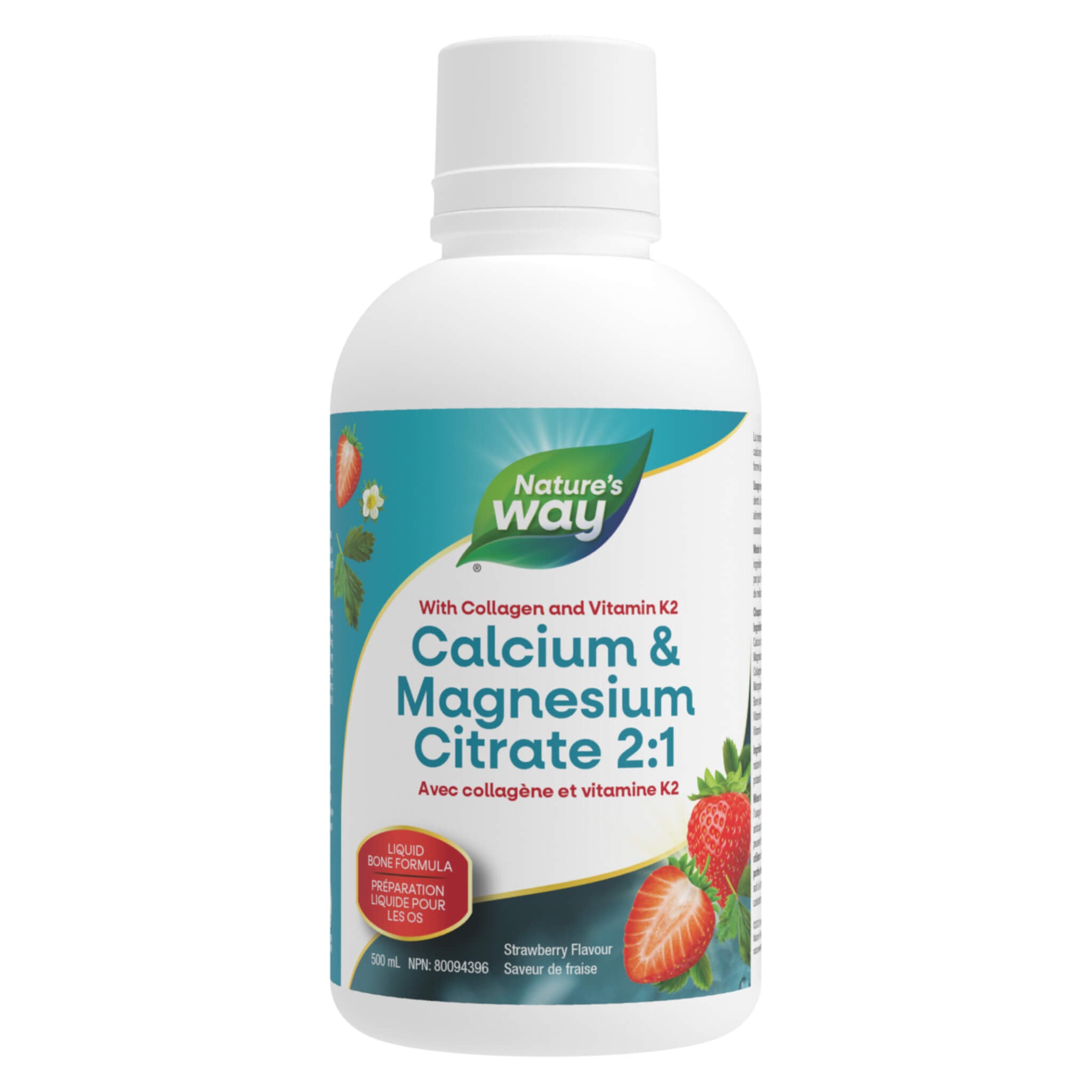 Optimum Health | Nature's Way Calcium & Magnesium Citrate w/ K2 & Collagen
