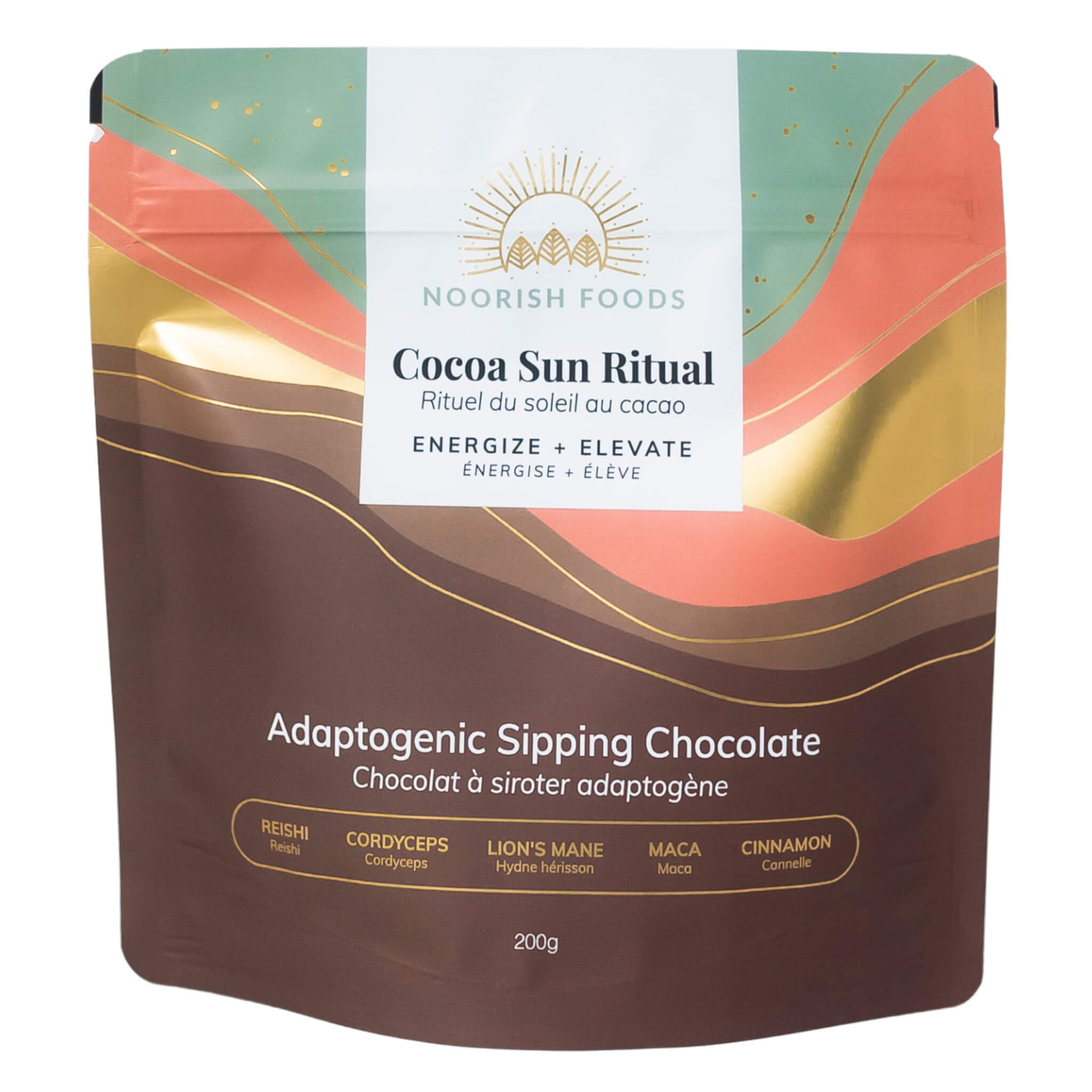 Optimum Health | Cocoa Sun Ritual Sipping Chocolate - Energize + Elevate