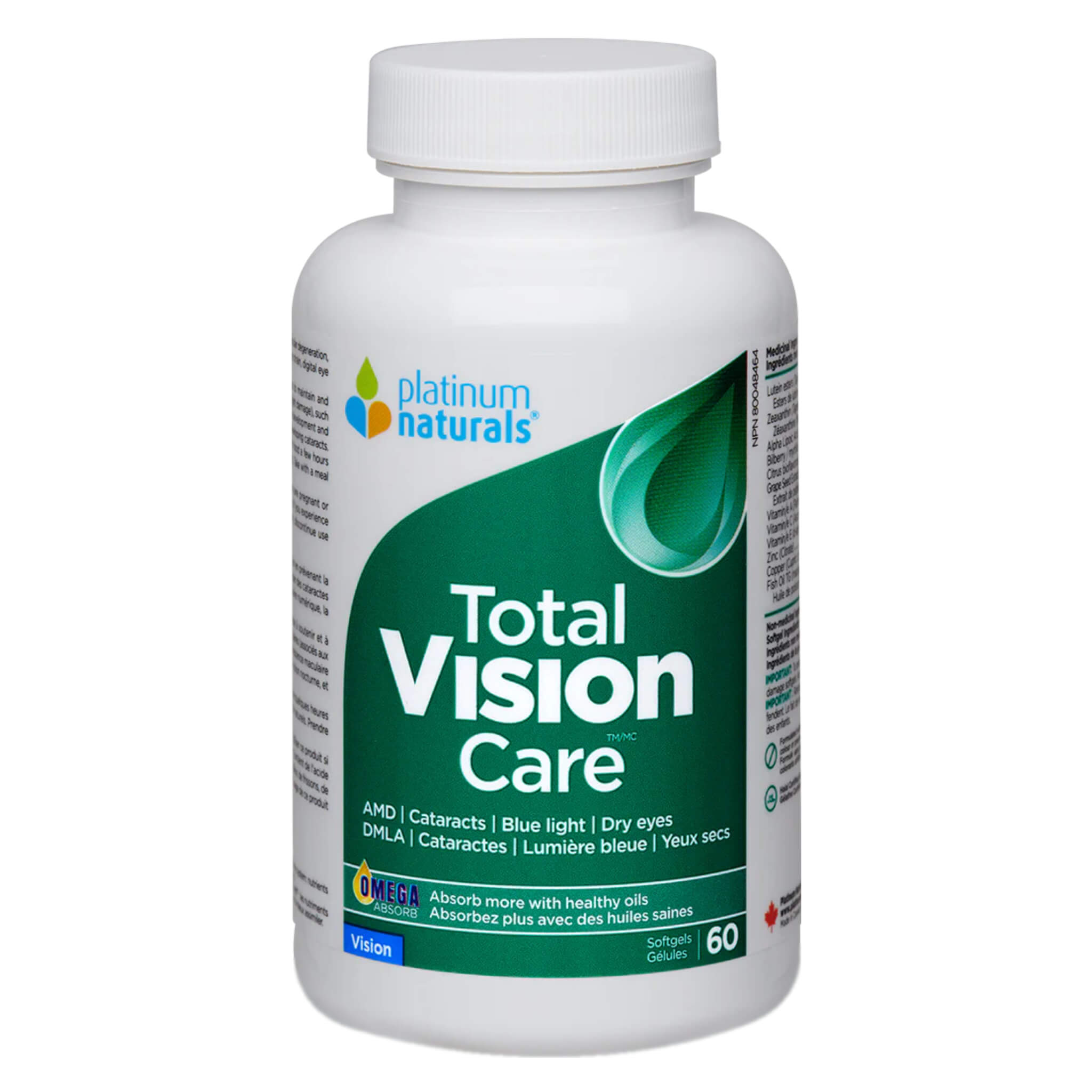 Optimum Health | Platinum Naturals - Total Vision Care™