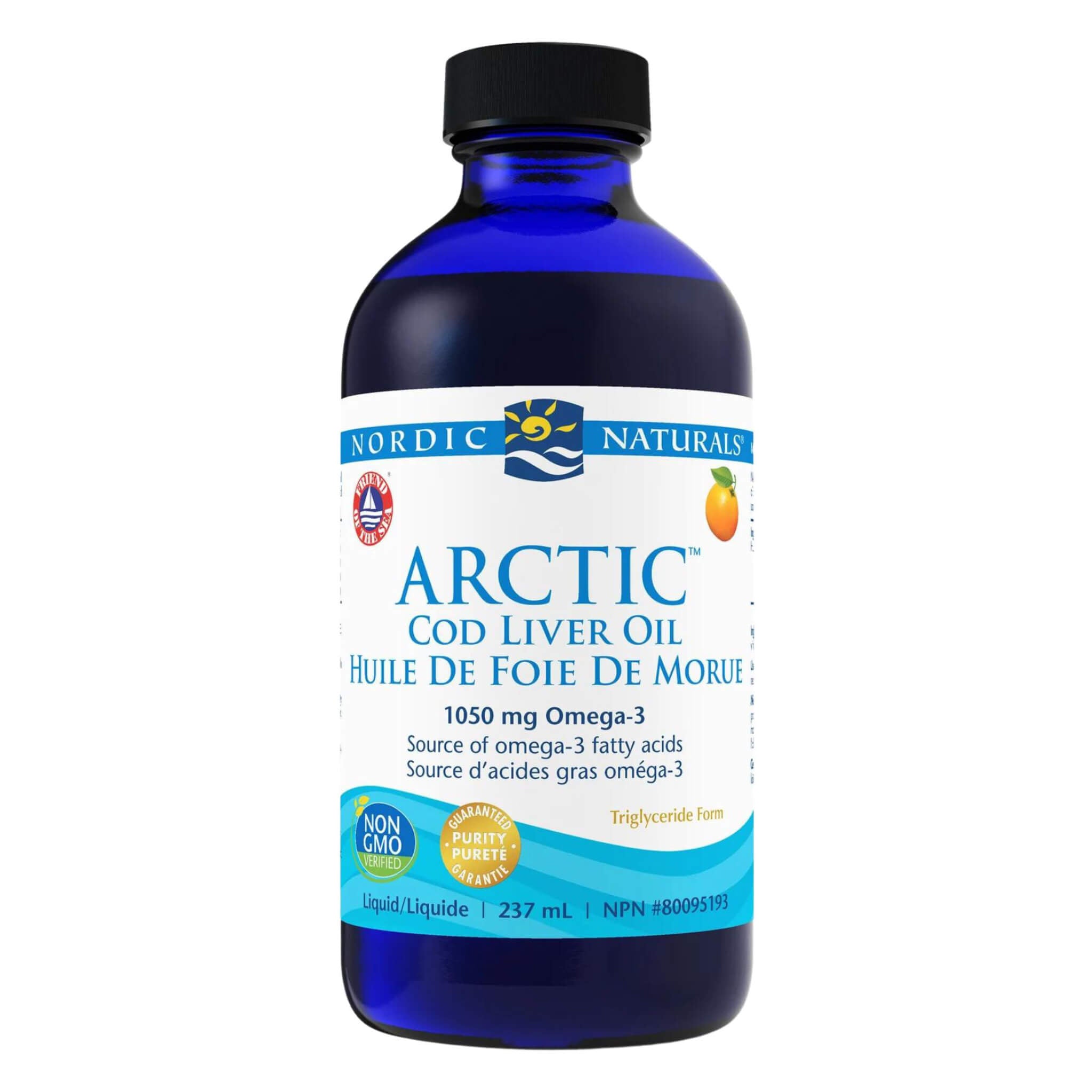 Optimum Health | Nordic Naturals - Arctic Cod Liver Oil - Orange Flavour