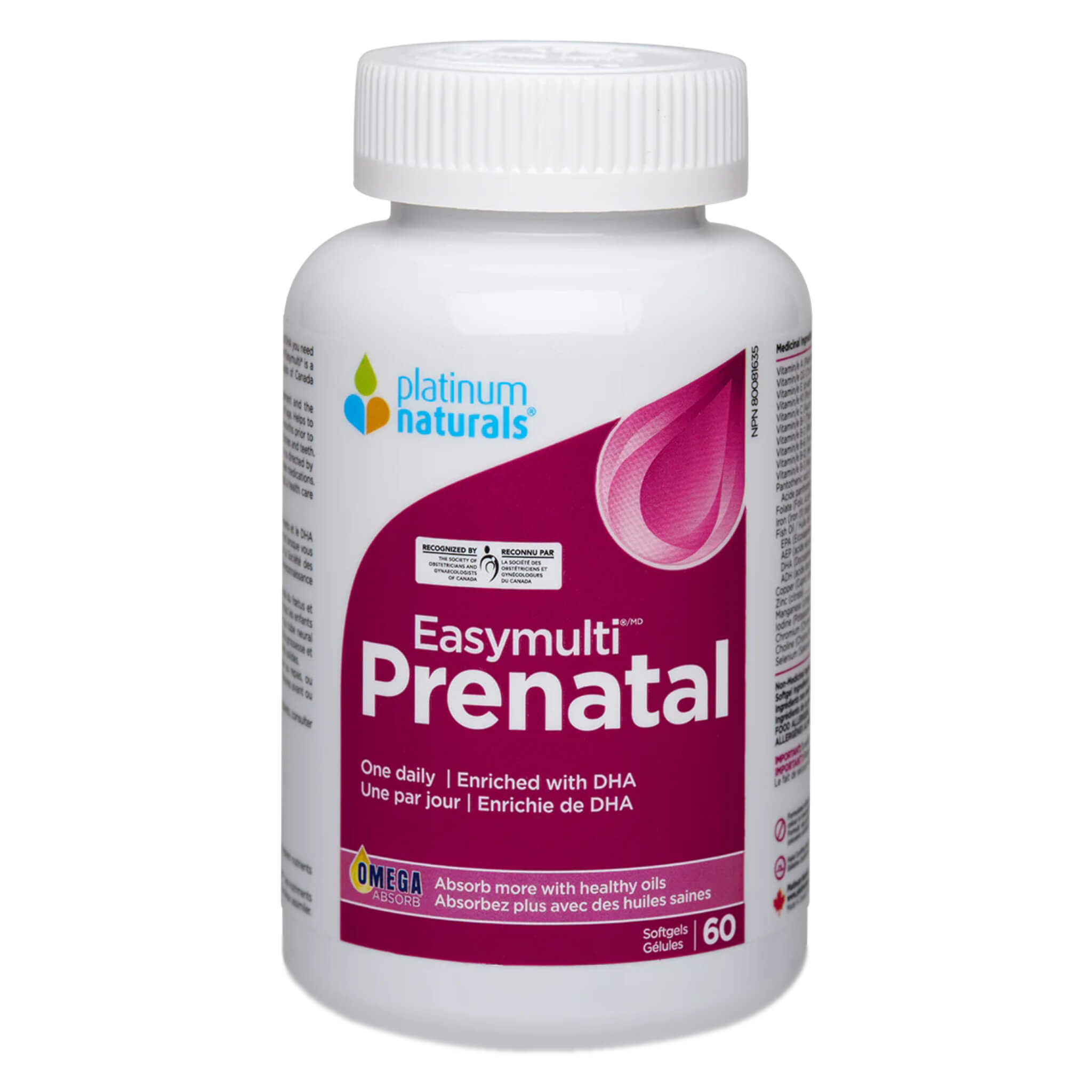 Optimum Health | Platinum Naturals - EasyMulti® Prenatal