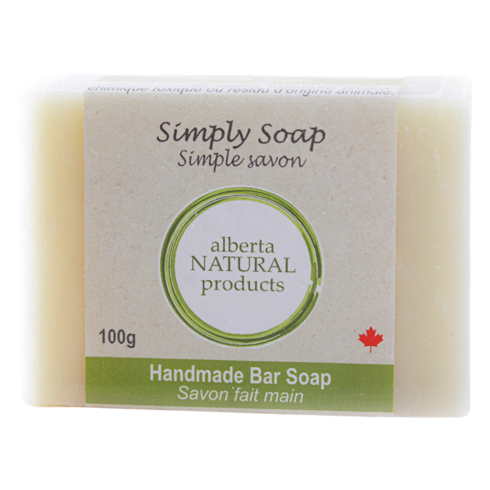 Optimum Health | Alberta Natural - Simply Soap 100g