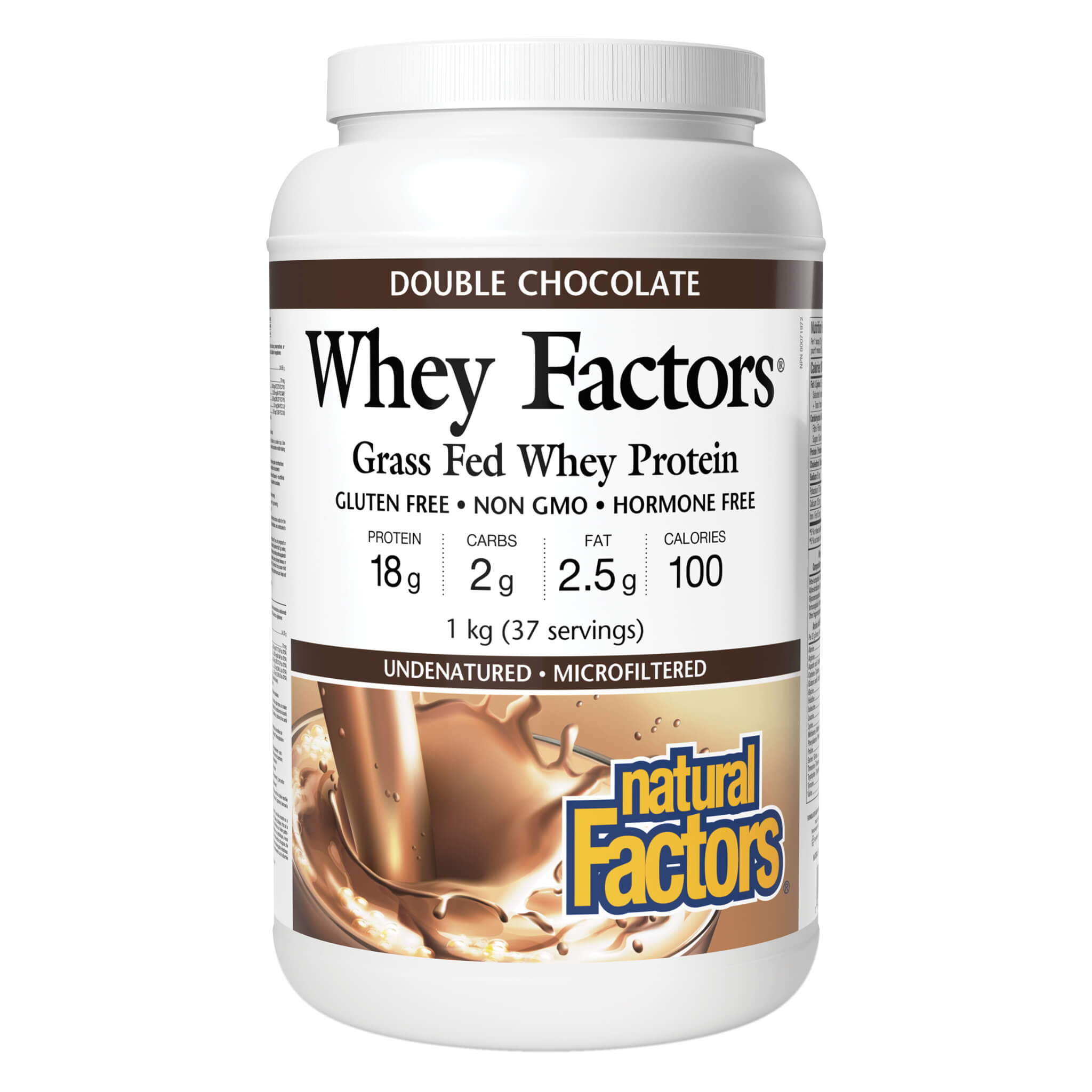 Optimum Health | Whey Factors Grass Fed Whey Protein
