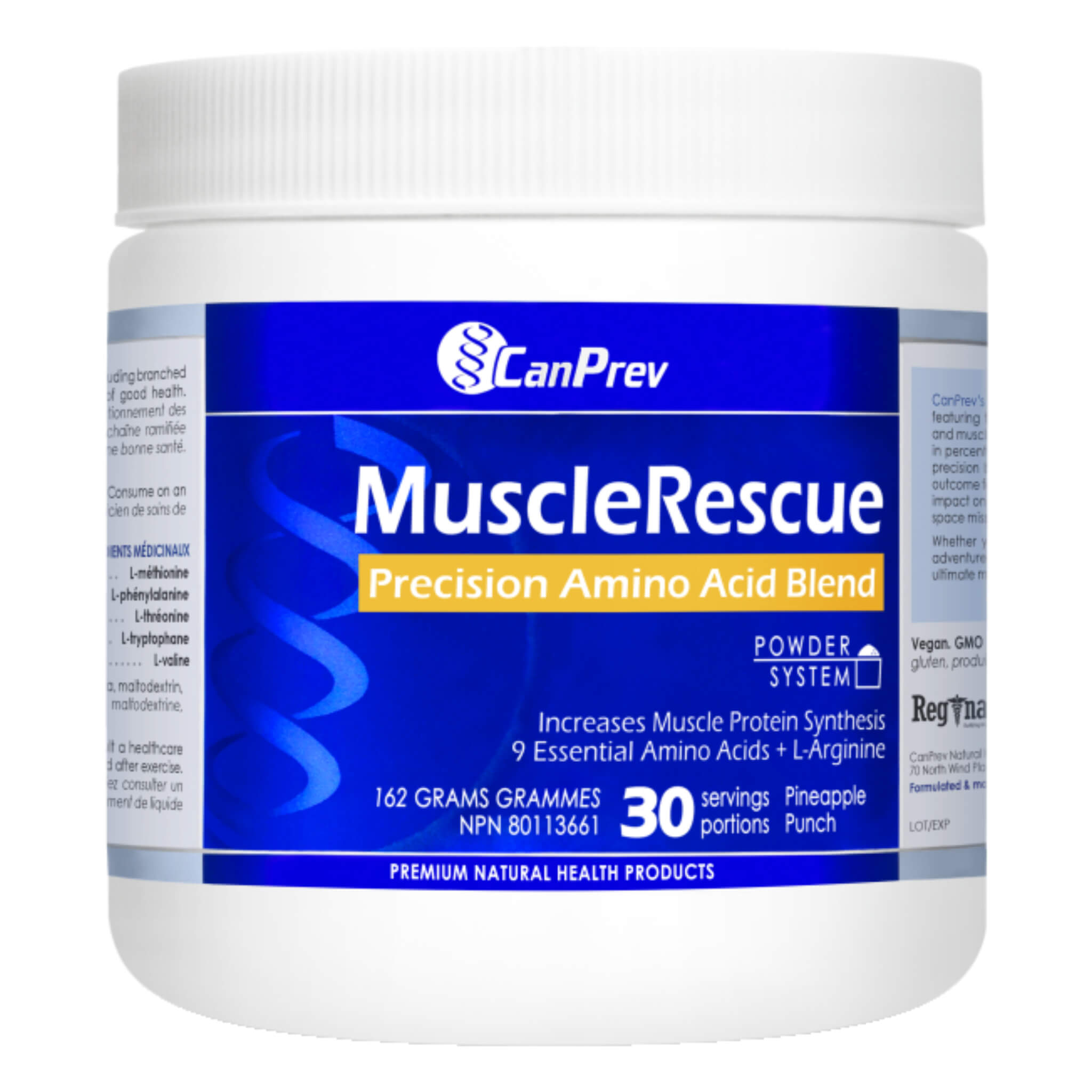 Optimum Health | CanPrev - MuscleRescue Precision Amino Acid Blend - Powder