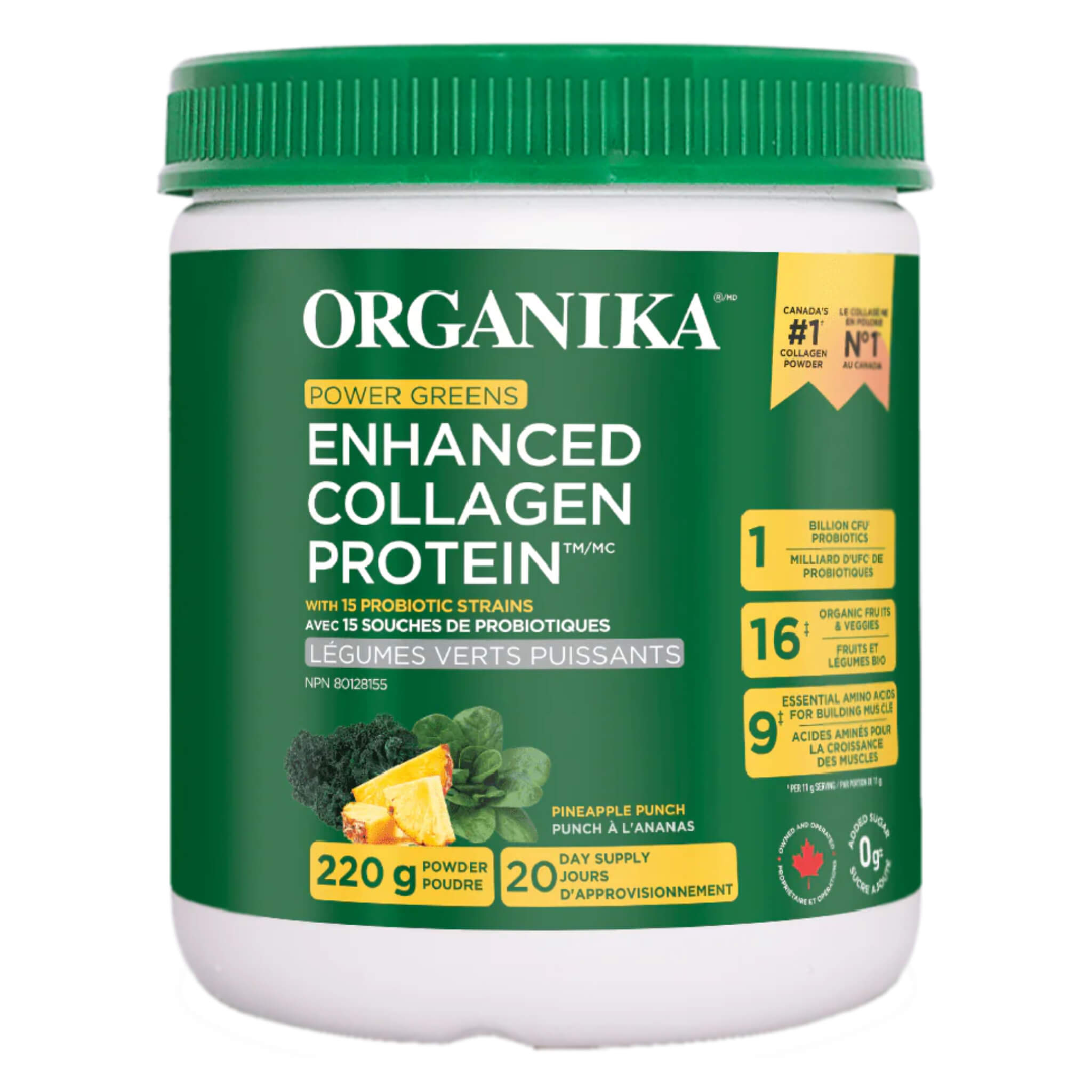 Optimum Health | Enhanced Collagen Power Greens
