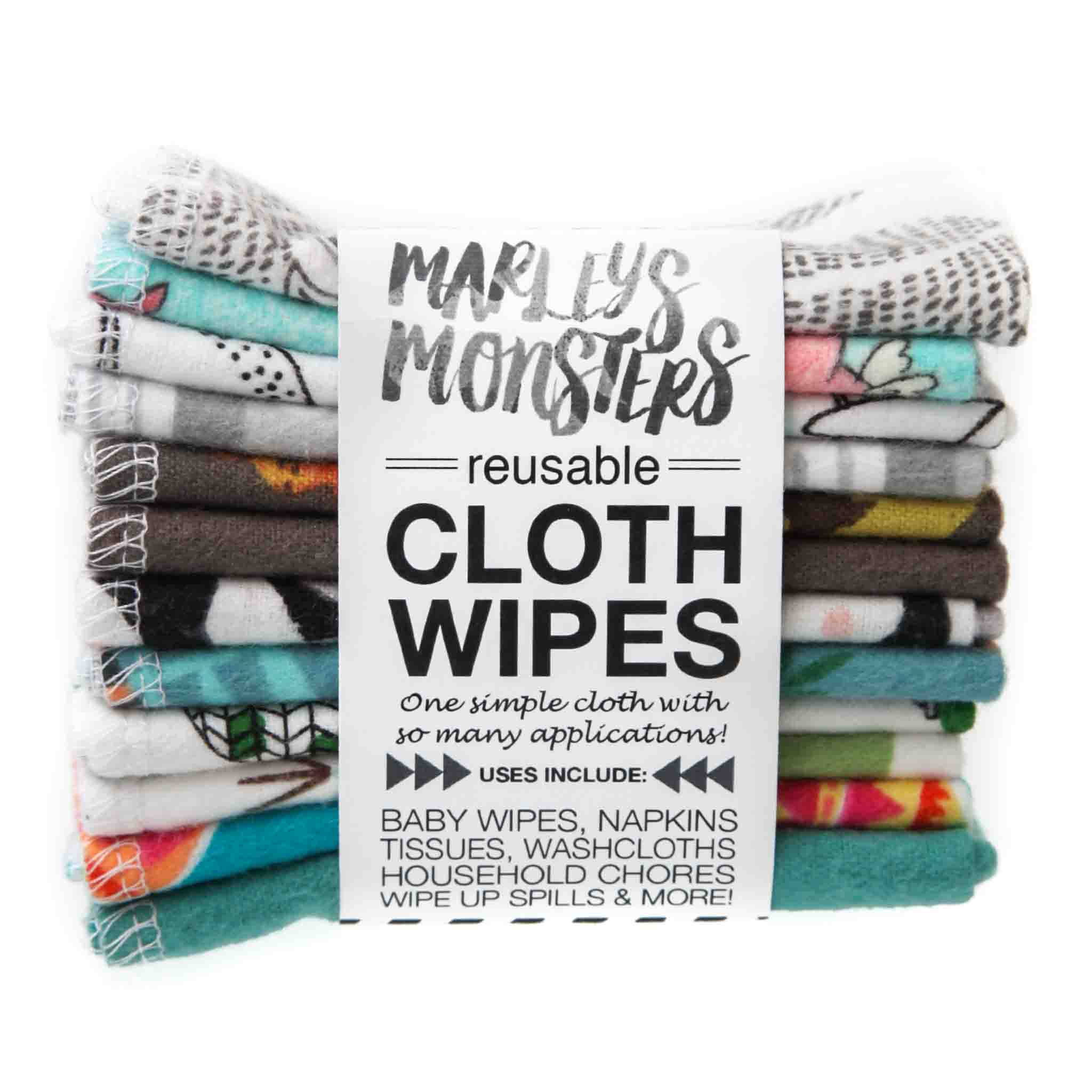 Optimum Health & Kolya | Marley's Monsters - Cloth Wipes