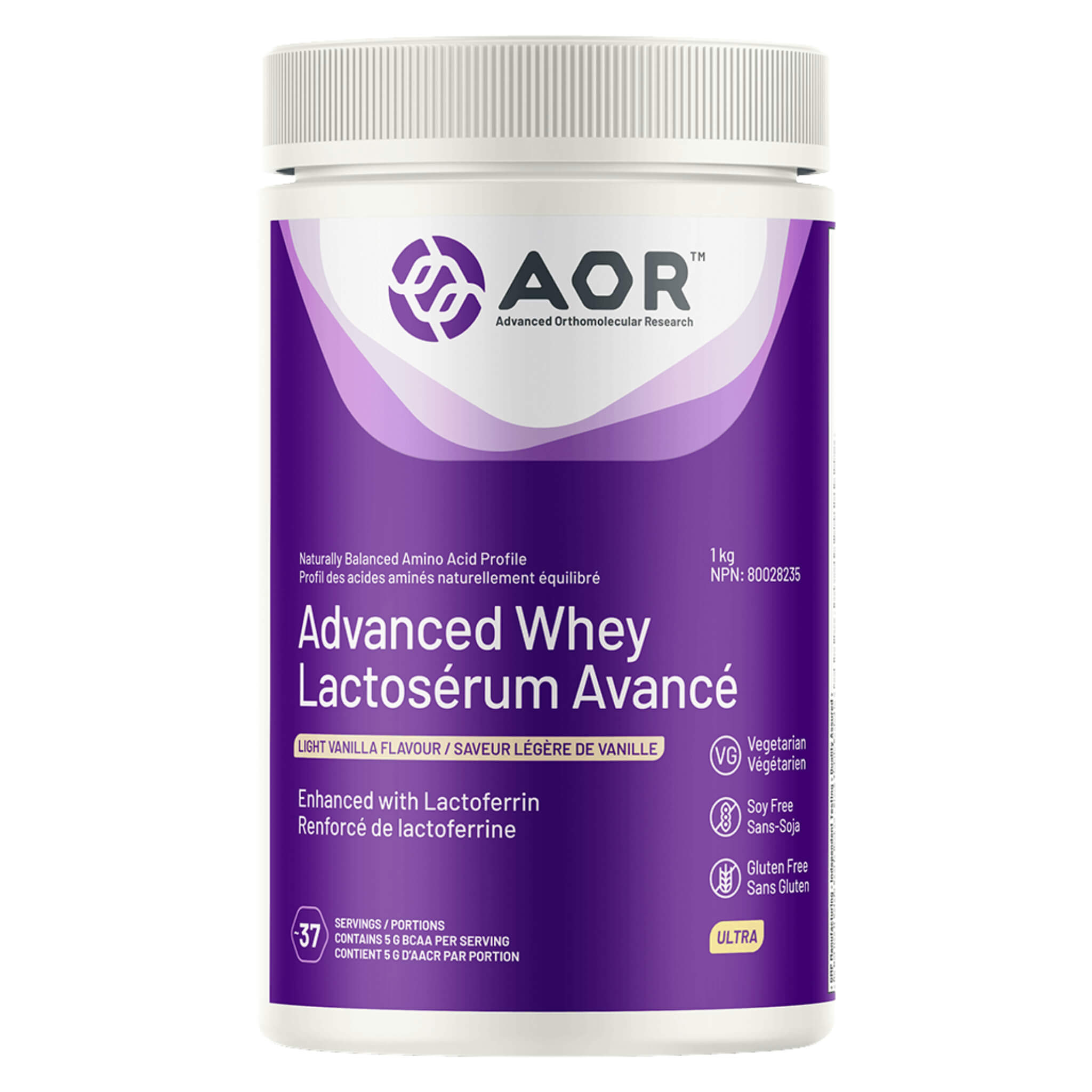 Optimum Health & Kolya | AOR Advanced Whey - Vanilla