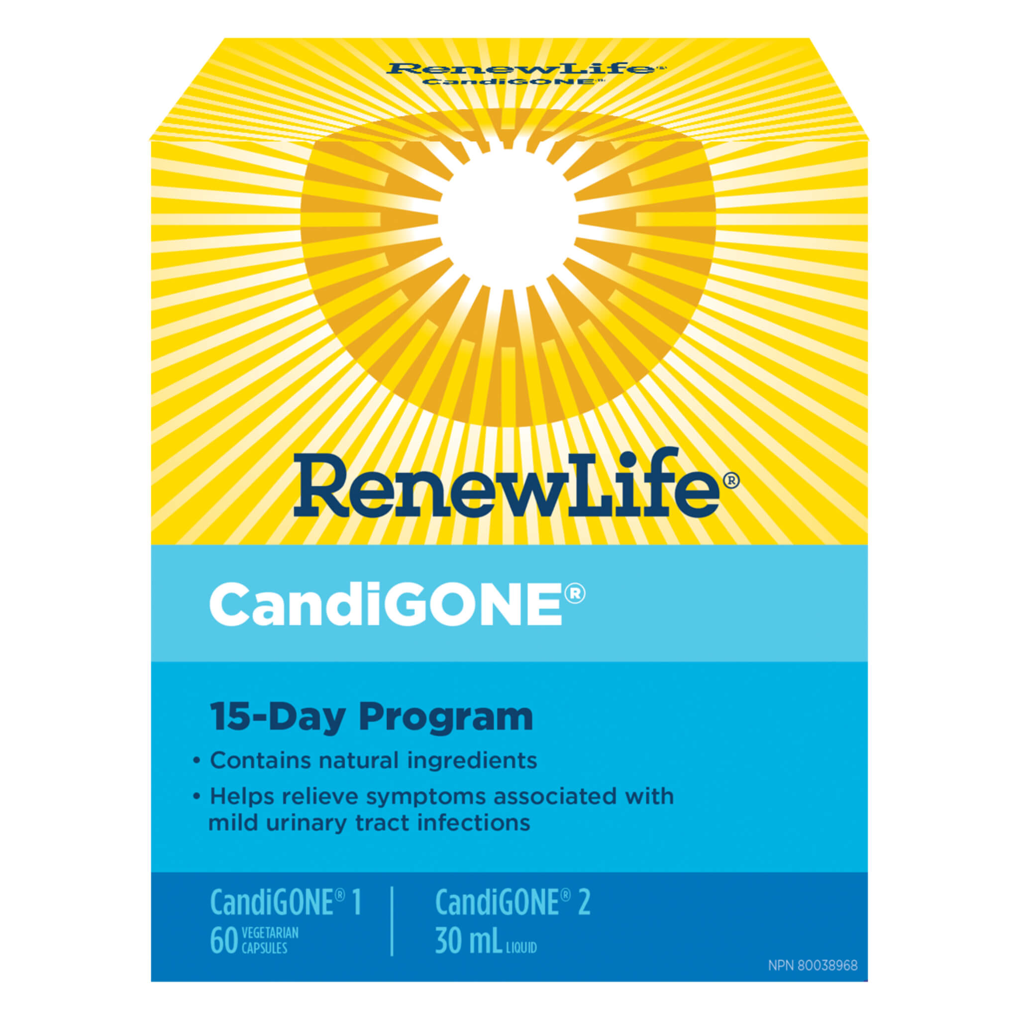 Optimum Health | RenewLife CandiGONE Kit | Optimum Helath Vitamins, Canada