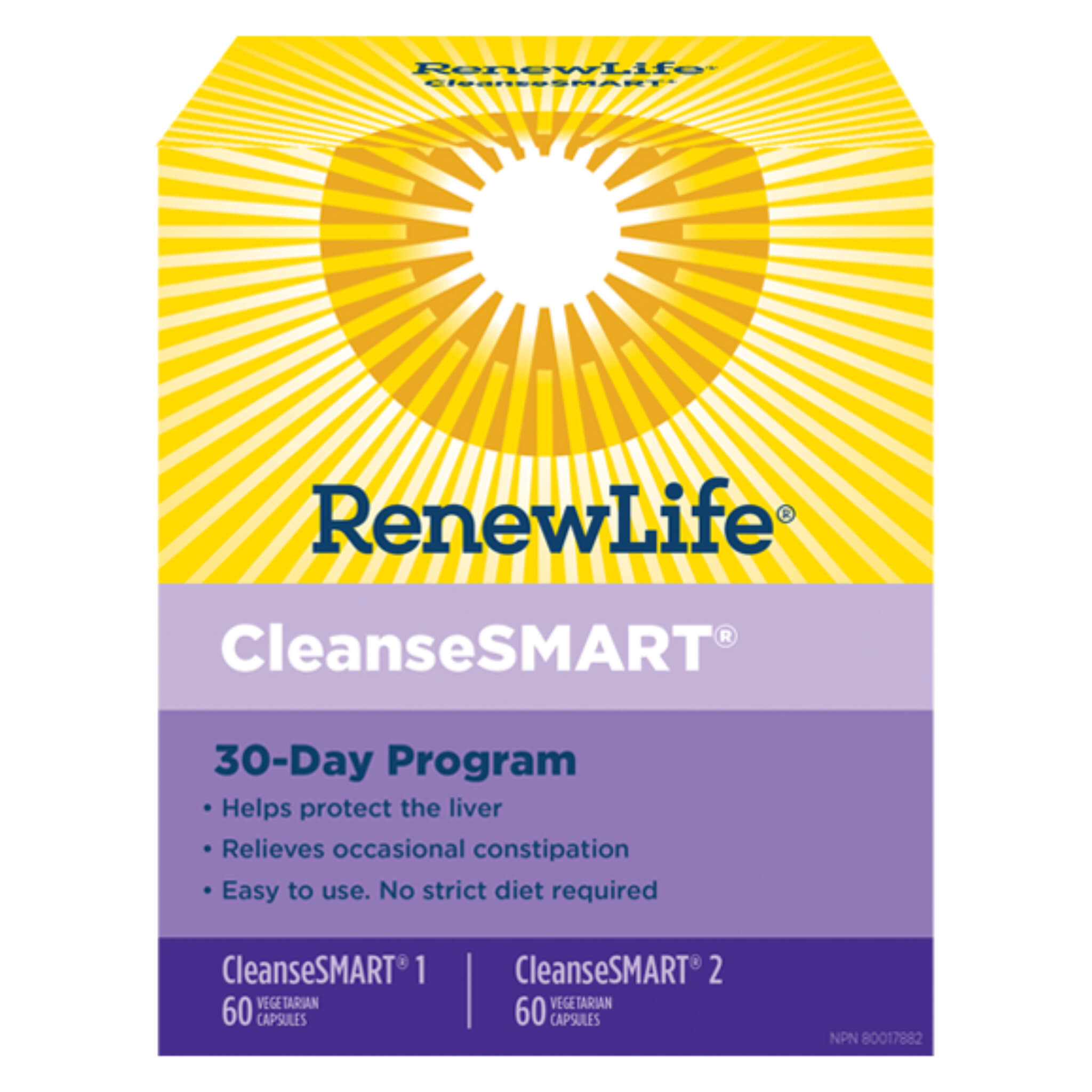 Optimum Health | Renew Life CleanseSMART (30-Day Program)