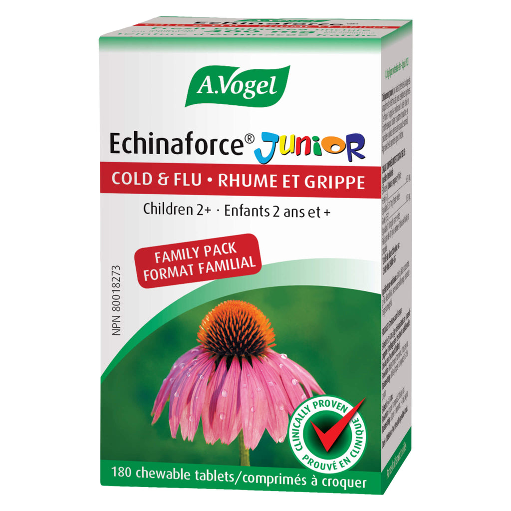 Optimum Health | A. Vogel Echinaforce® Junior Cold & Flu Chewable Tablets