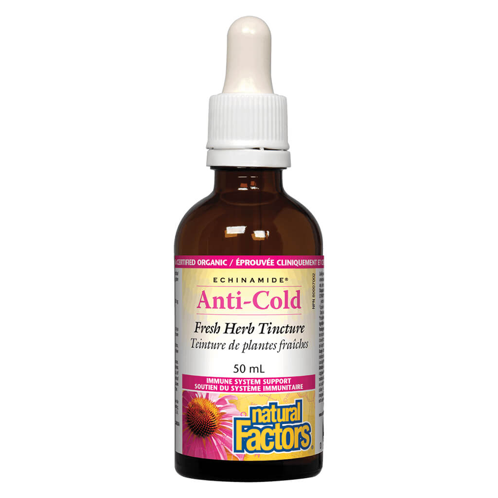 Optimum Health | Natural Factors Echinamide Anti-Cold Fresh Herb Tincture