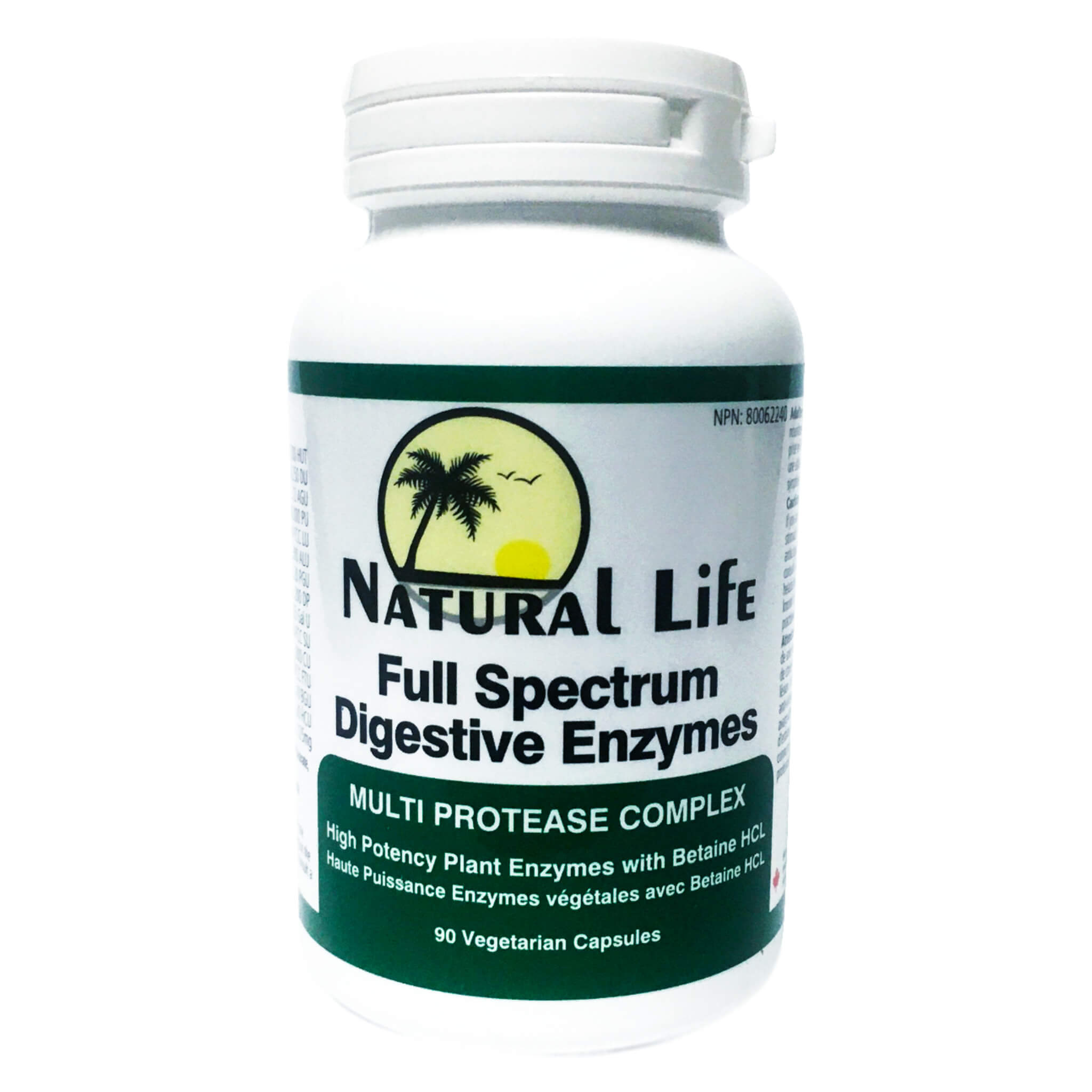 Optimum Health | Natural Life Full Spectrum Digestive Enzyme