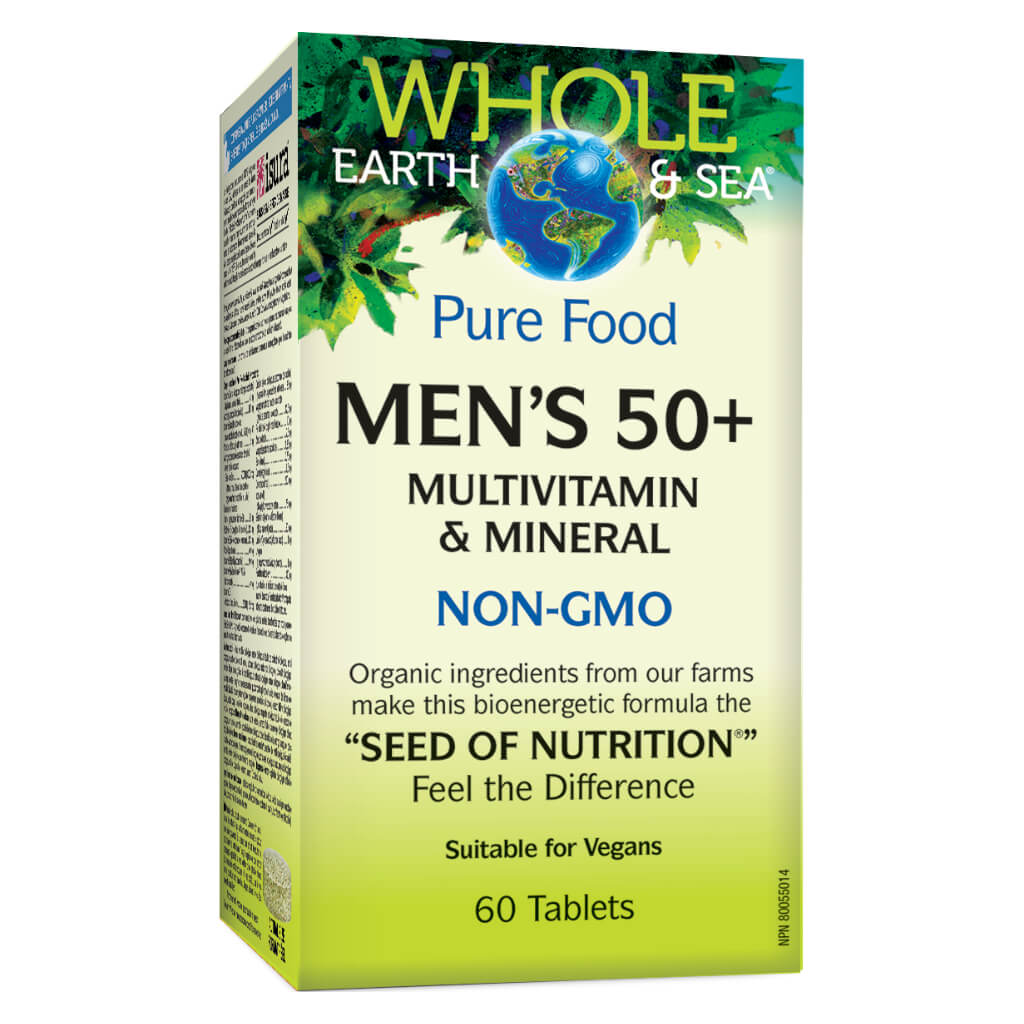 Optimum Health | Whole Earth & Sea Men's 50+ Multivitamin & Mineral