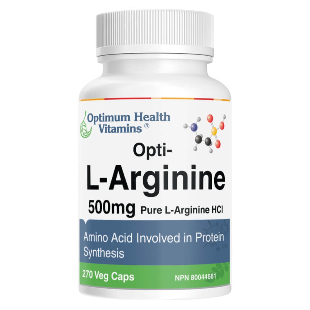 | Optimum Health Vitamins Opti-L-Arginine 500 mg
