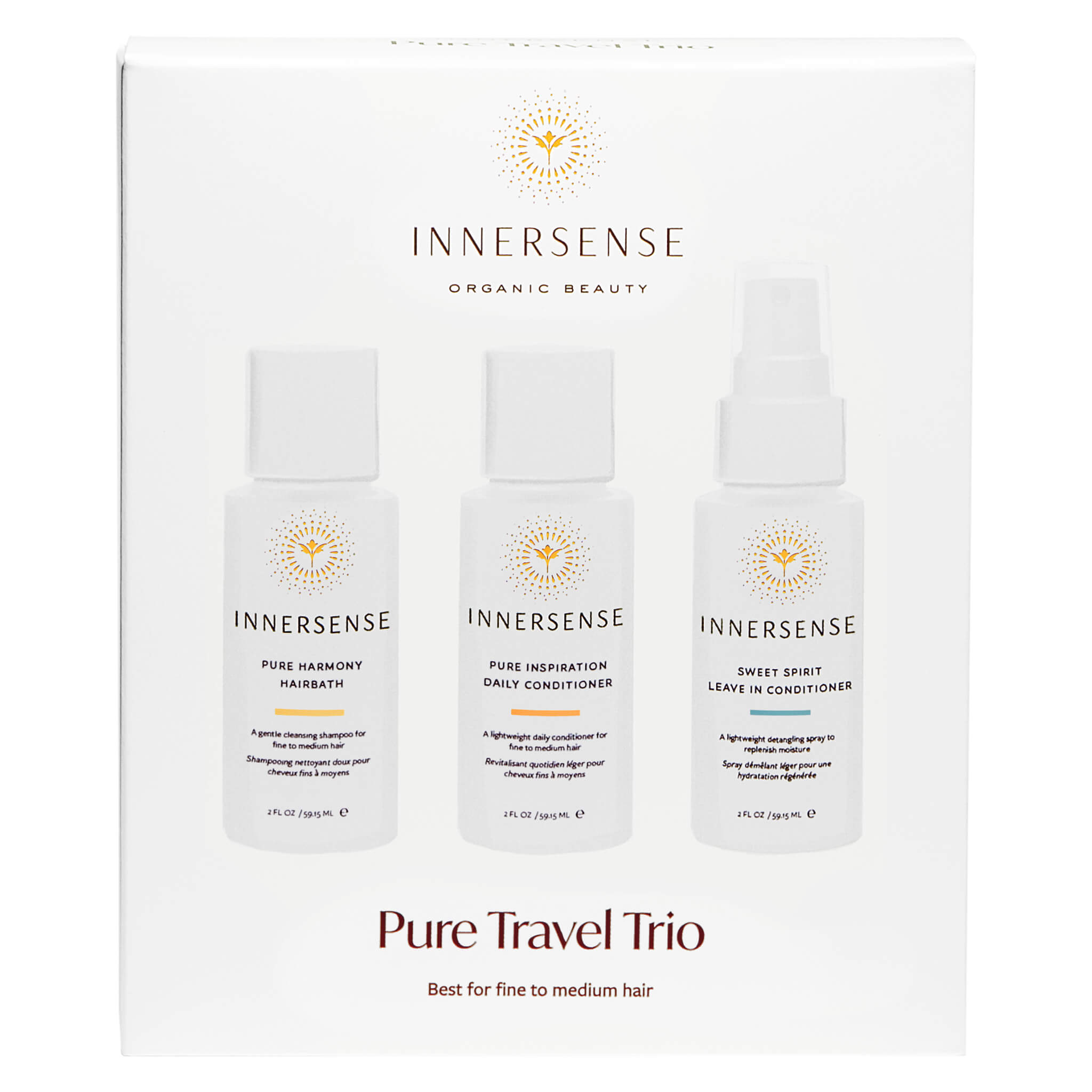 Optimum Health | Innersense Pure Travel Trio