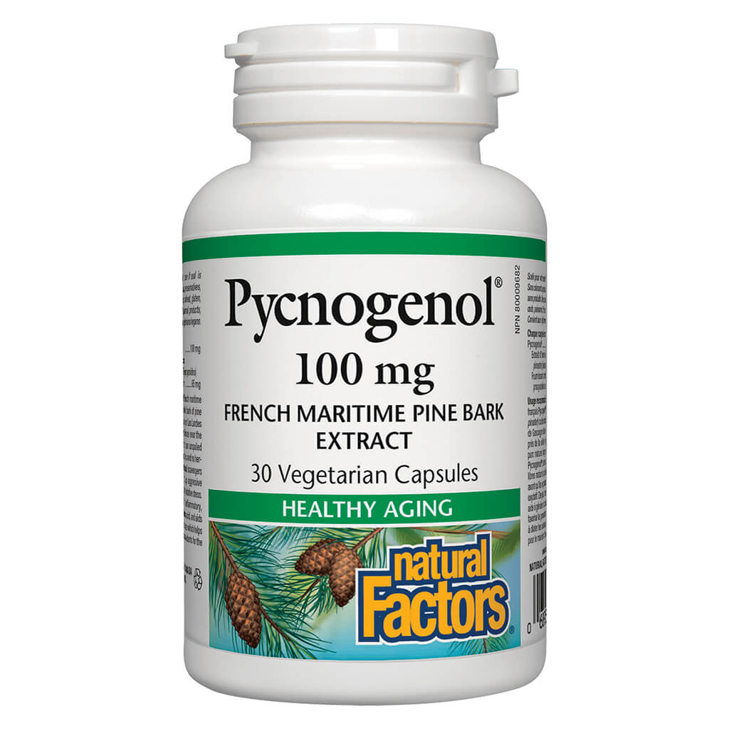 Optimum Health & Kolya | Natural Factors Pycnogenol® 100 mg