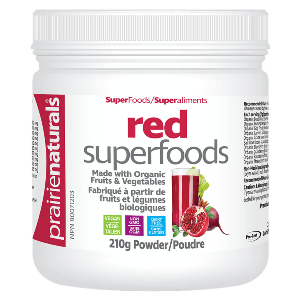 Optimum Health | Prairie Naturals - Organic Red Superfoods