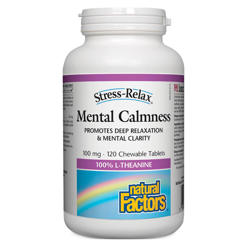 Optimum Health | Natural Factors Stress-Relax® Mental Calmness ...