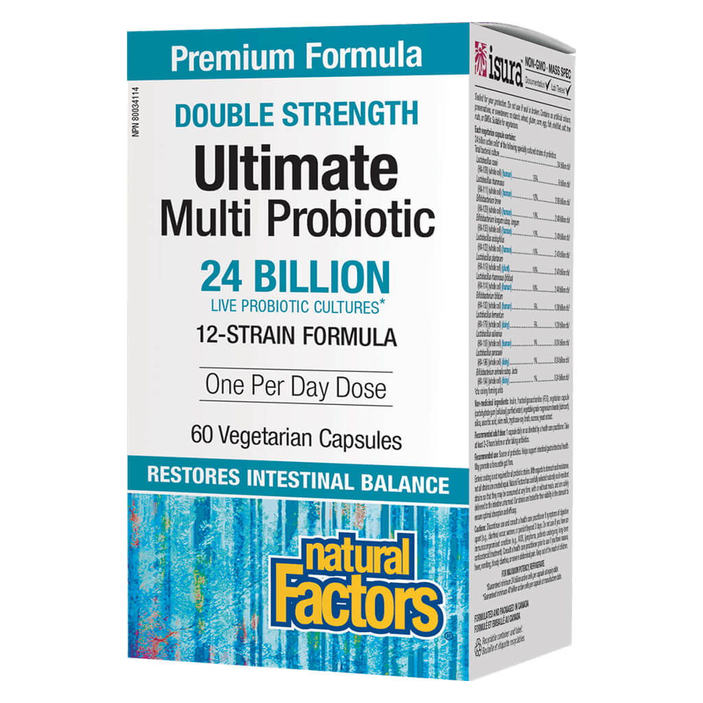 Optimum Health & Kolya | Natural Factors Ultimate Multi Probiotic ...