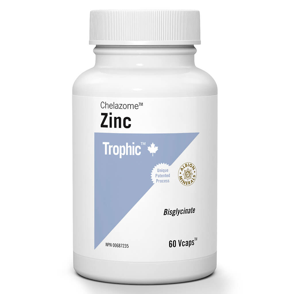Optimum Health & Kolya | Trophic - Zinc Chelazome™ Bisglycinate 30 mg