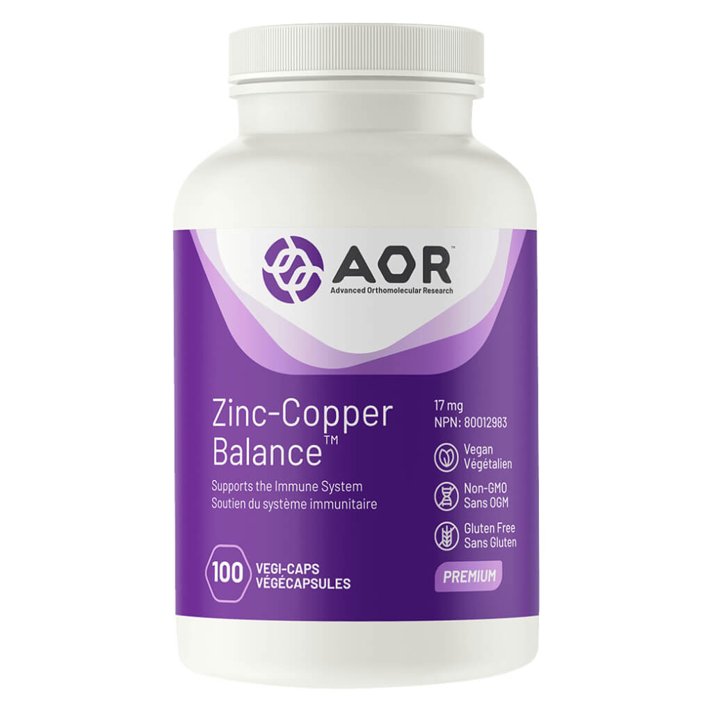 Optimum Health & Kolya | AOR Zinc-Copper Balance™ 17mg
