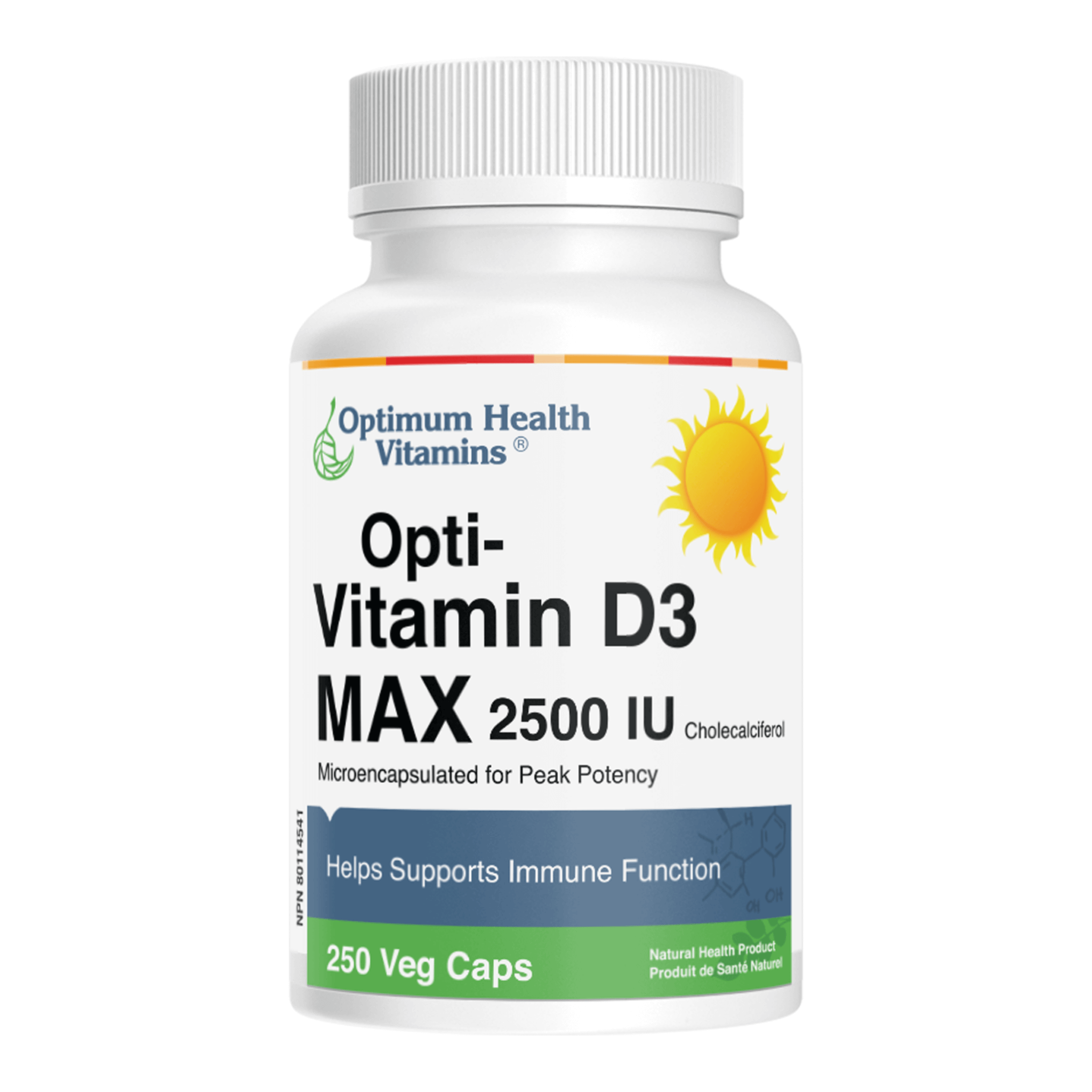 Optimum Health | Opti-Vitamin D3 MAX 2500IU