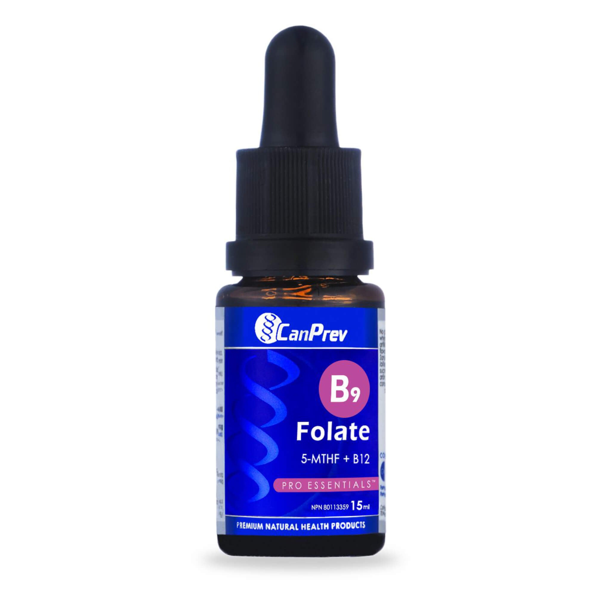 Optimum Health & Kolya | B9 Folate 200mcg Drops